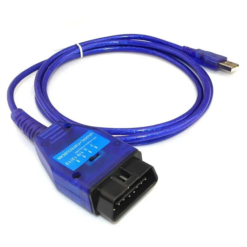 VAG KKL с FTDI FT232RL+FIAT ECU Scan Tool Диагностический кабель VAG-с 409.1 KKL USB-кабель VAG-COM 409.1 VAG KKL FT232RL ftdi with swith