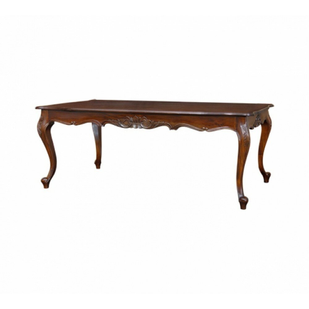 Стол журнальный DOMKORLEONE из красного дерева (mahogany wood), CTR-M, цвет орех NAA (светло-коричневый)