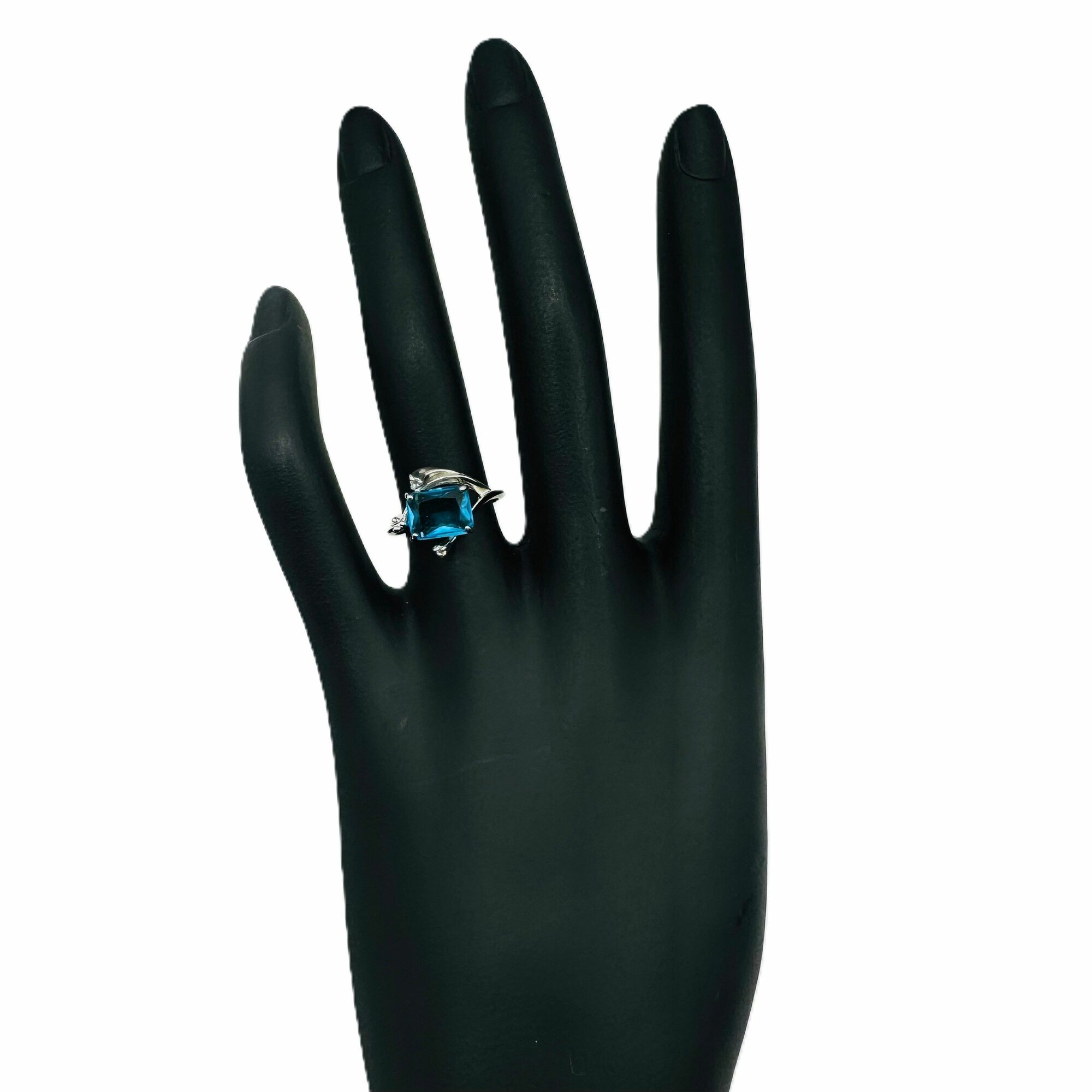 Кольцо, серебро, 925 проба