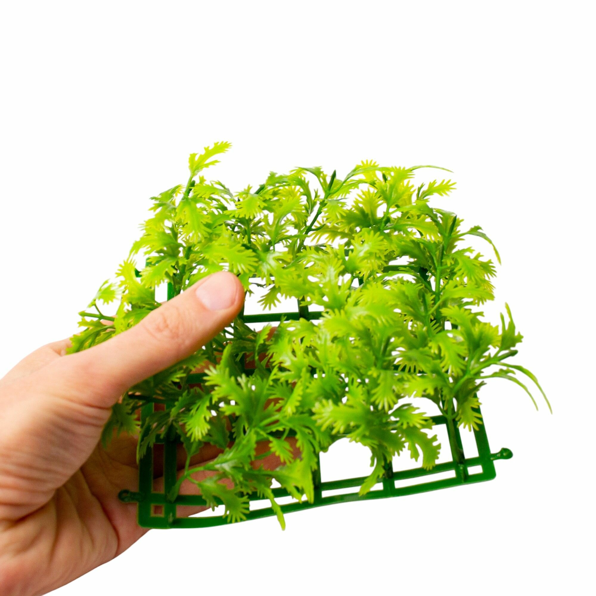 Коврик под грунт из искусственных растений для аквариума Hailea малый P-14 (15x15 см.)