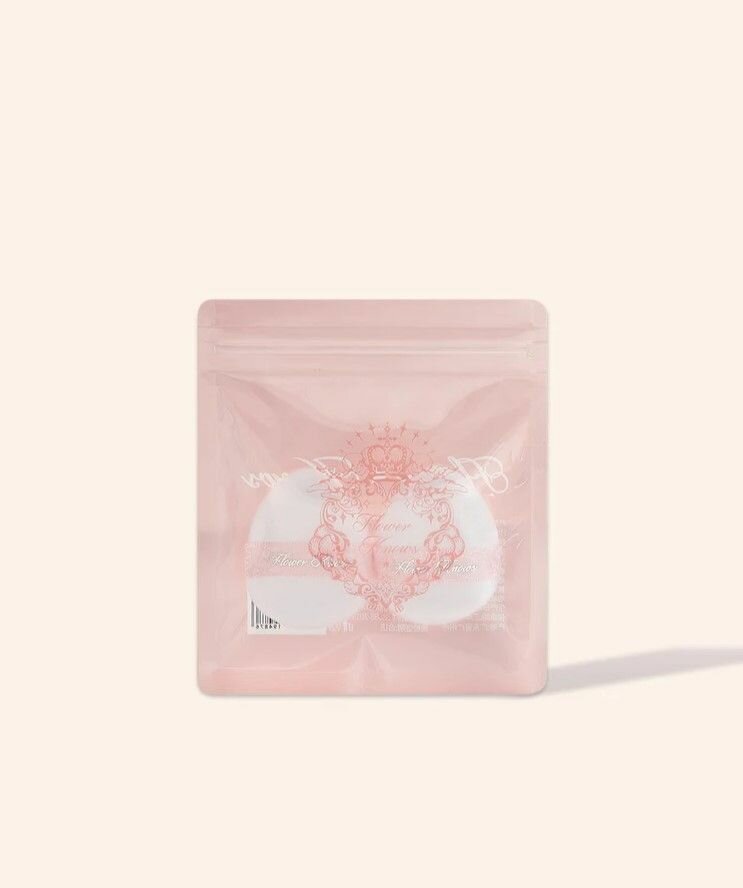 Пуховки Flower Knows "All Flower Knows", для макияжа, на палец, 2шт