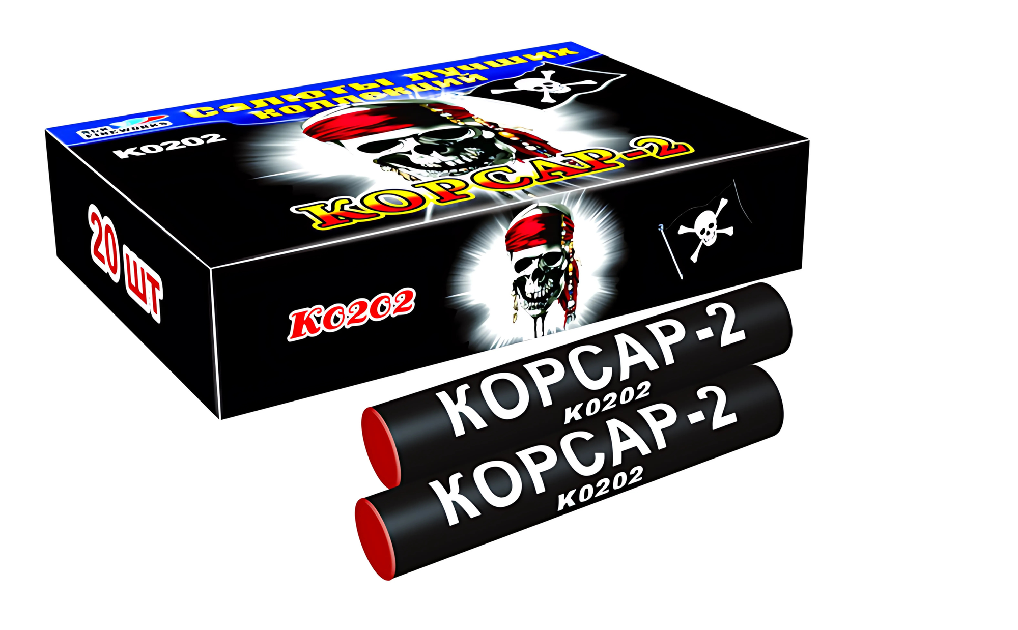 Петарды Корсар 2 (20 штук в коробке), SLK Fireworks. Один громкий хлопок