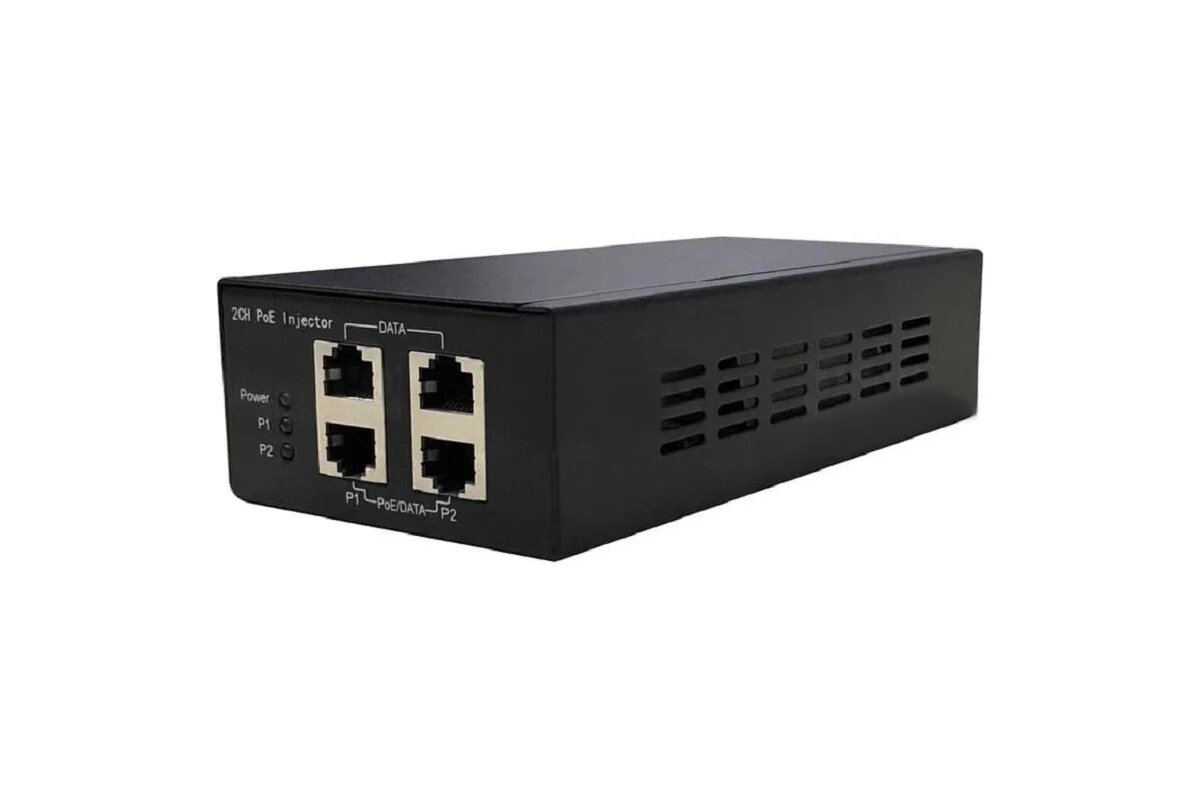 OSNOVO Midspan-2/602G PoE-инжектор Gigabit Ethernet на 2 порта. sct1226