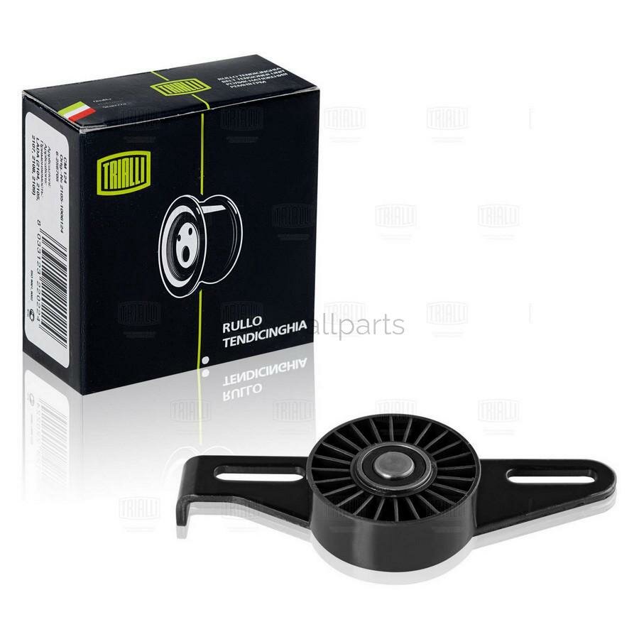 TRIALLI CM 0907 Ролик привод. ремня для а/м Лада Largus (12-)/Logan (04-) с ГУР без АС (натяж.) с кроншт. TRIALLI CM 0907