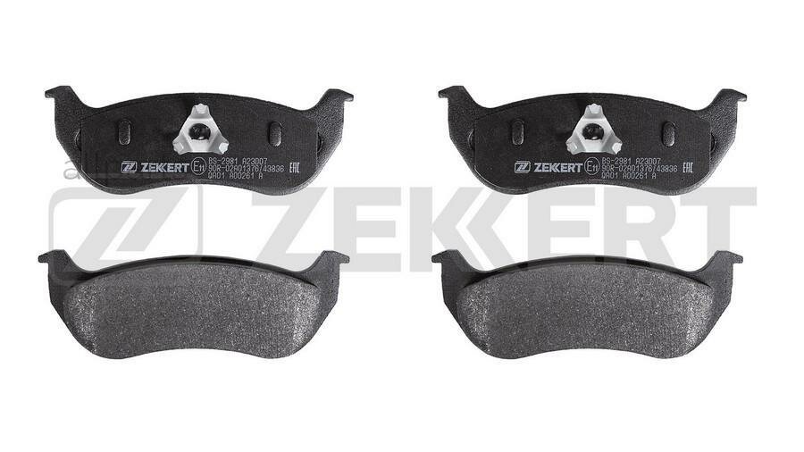 ZEKKERT BS-2981 Колодки торм. диск. задн. Ford USA Explorer II III 01-