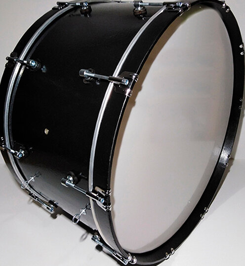 MBB-2612BL Барабан маршевый 26 х 12", чёрный, Мастерская Бехтеревых