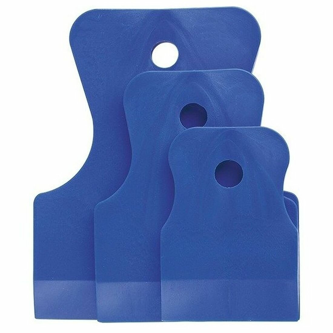 Набор шпателей 40-60-80 мм, ПВХ, 3 шт, Россия Сибртех 85830