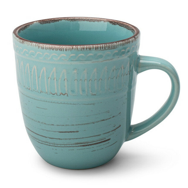 ATMOSPHERE Meadow керамическая кружка 400 мл для кофе и чая - повседневная посуда