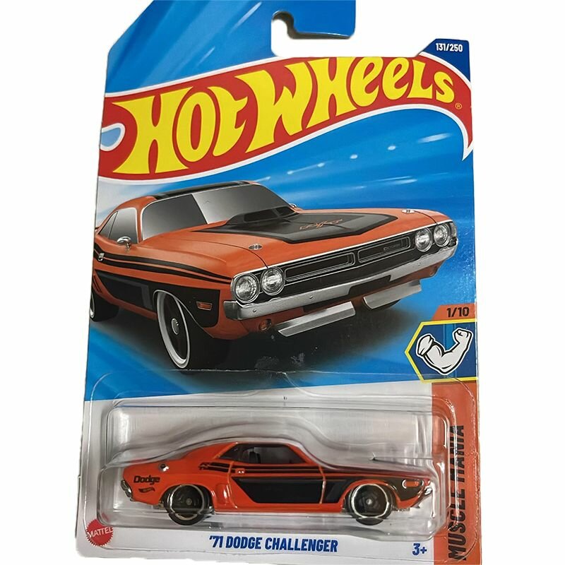 Машинка 2025 C4982- 71 DODGE CHALLENGER Orange Muscle Mania