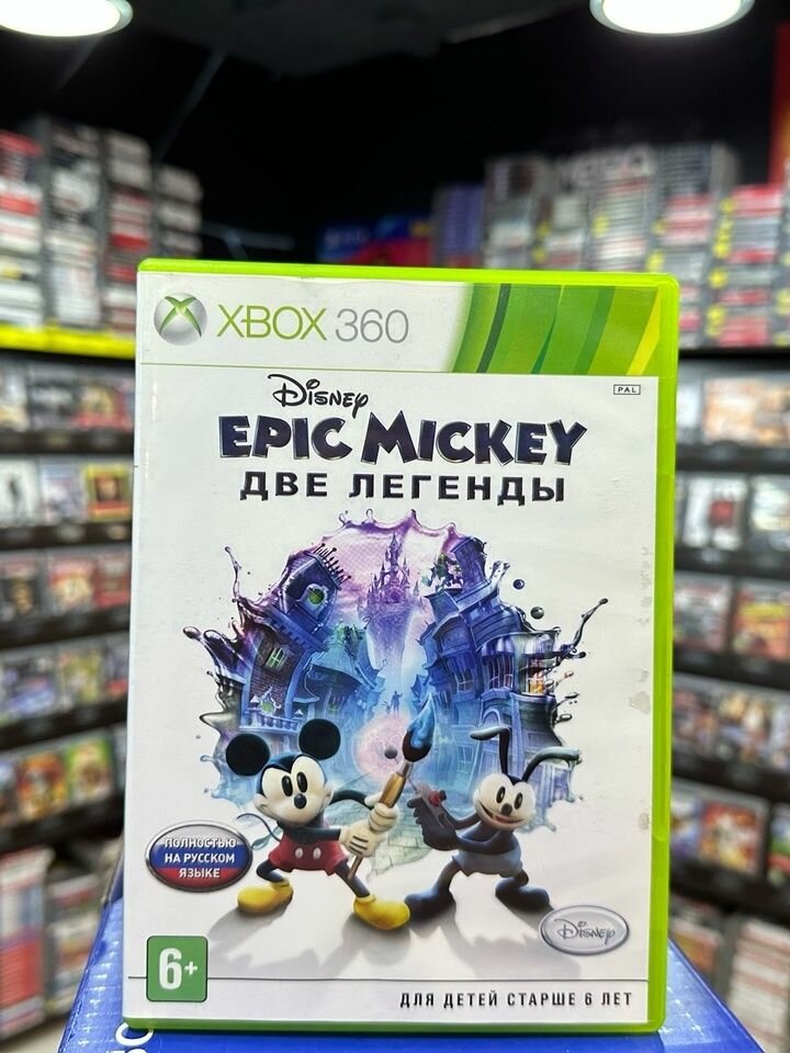 Игра Epic Mickey: Две Легенды (Xbox 360) (Box)