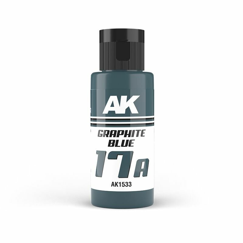 Акриловая краска AK Interactive - 17A - Graphite Blue (60мл)