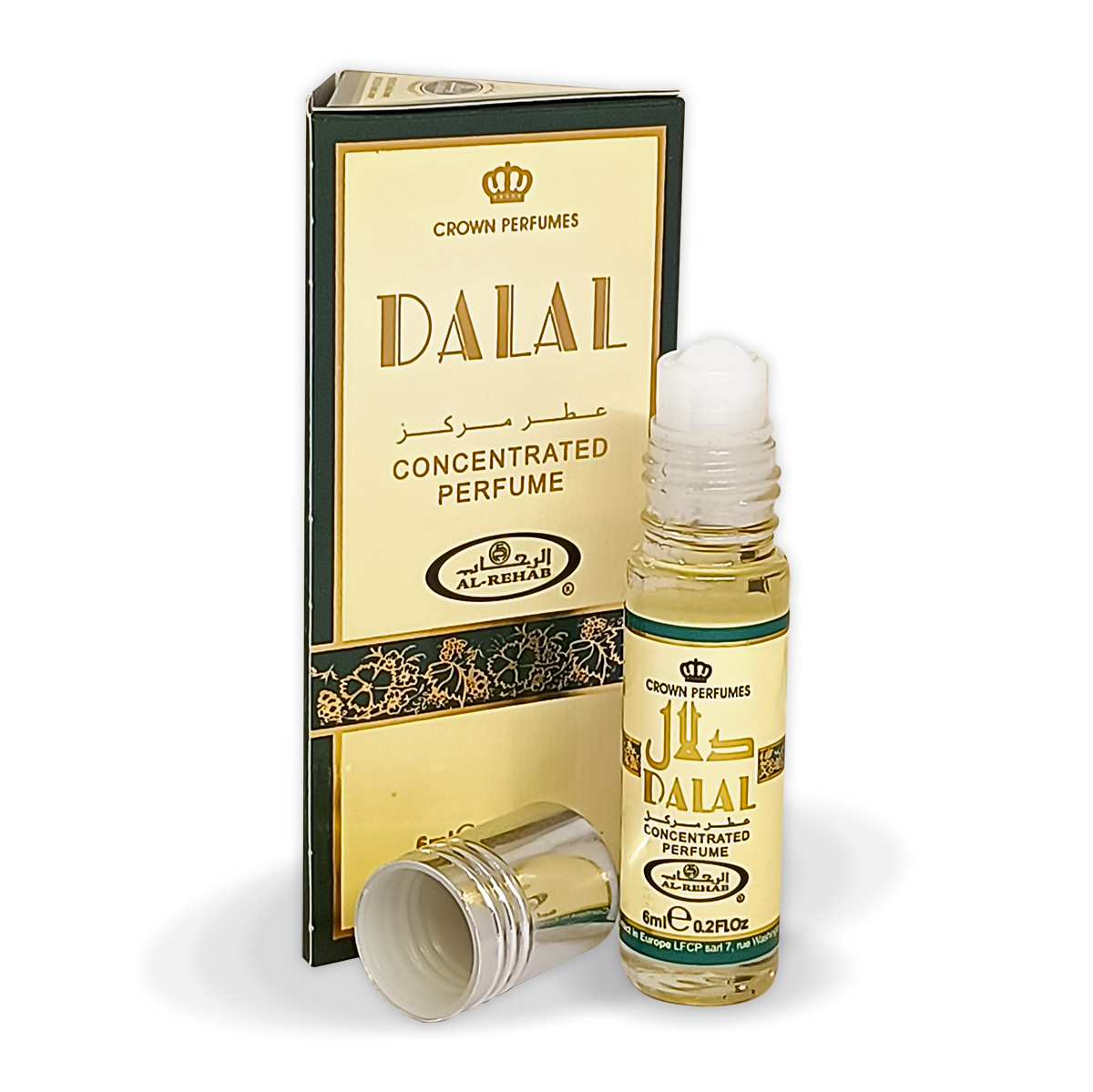 Арабские масляные духи Al-Rehab Perfumes Dalal, женский аромат, 6 мл