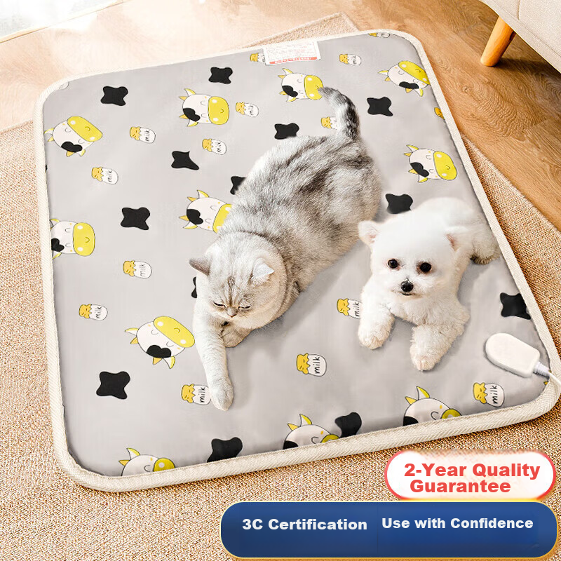 Silly Joy Park Pet Electric Heating Blanket S Constant Temperature Waterproof Dog Heating Pad Four Seasons Dog Cat Warm House Pet Supplies