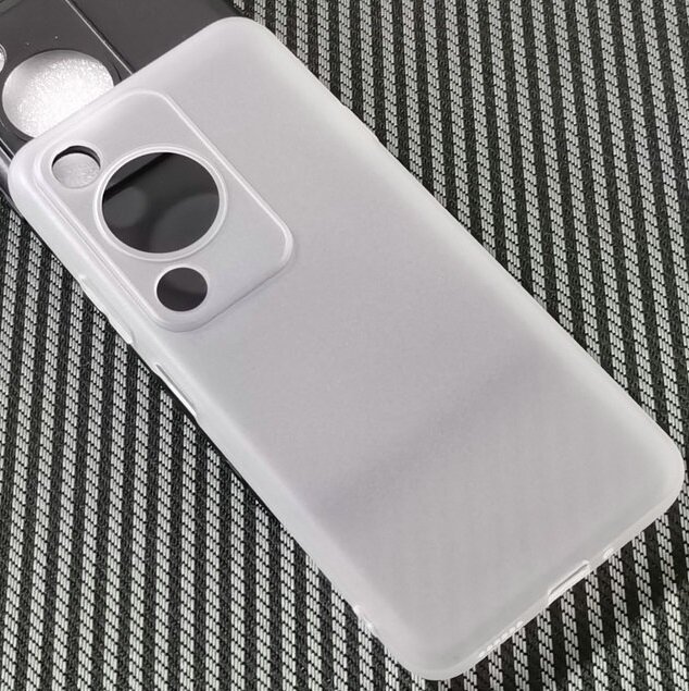 Задняя панель-чехол-накладка MyPads для Huawei Nova Y72s, ультра-тонкая, полимерная из мягкого качественного силикона, белая MyPads