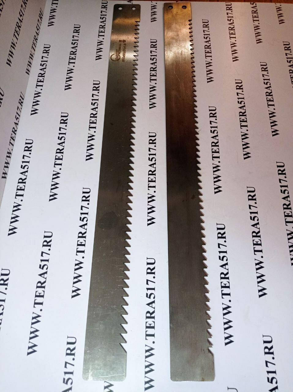 Полотно к пиле Р3-ФРП-2-, универсальное, для сабельных пил по мясу, высокоуглеродистая пищевая сталь