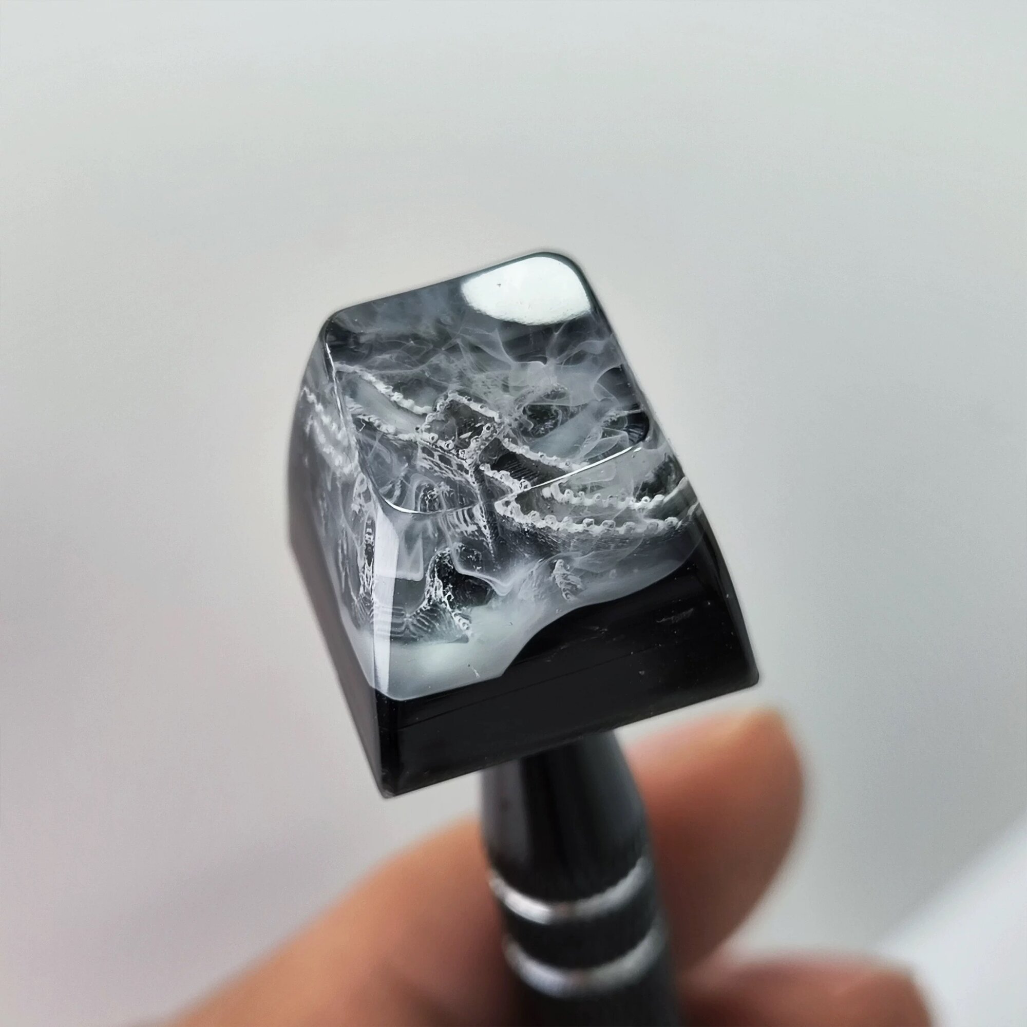 《Великая Китайская стена》Кейкапы для механической клавиатуры - Artisan Пользовательские Колпачки для ключей Tianzi Stone Fores