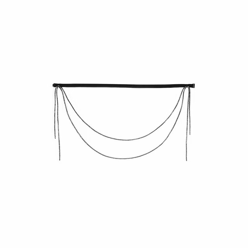 Танцевальный костюм Dancing Noe для латиноамериканских танцев из спандекса S, Waist Chain