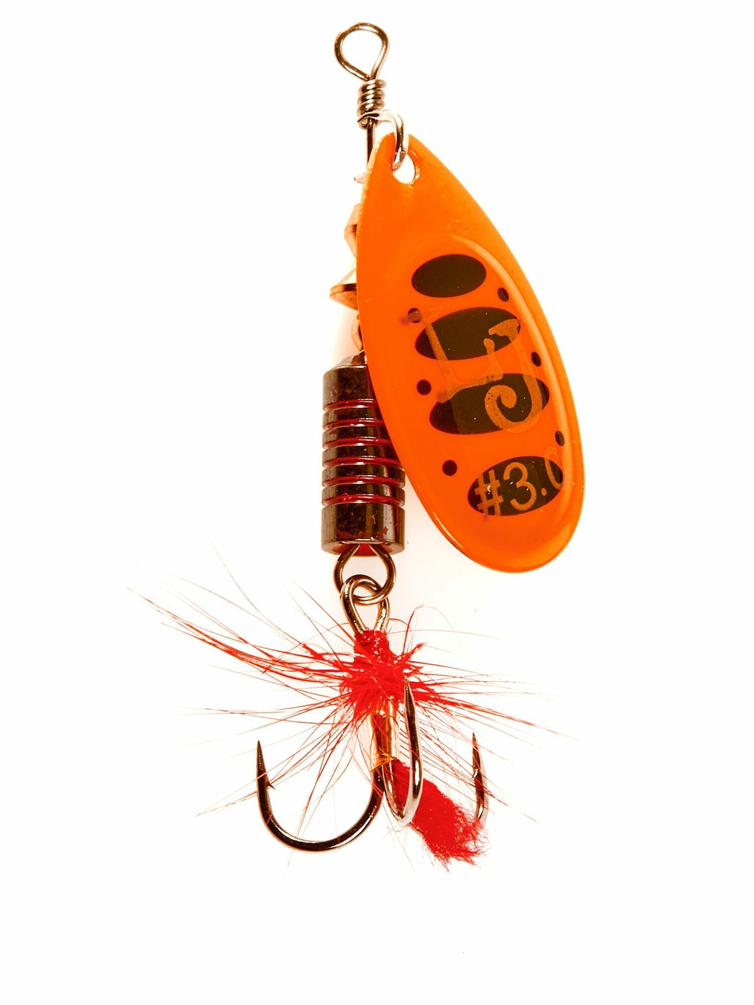 Блесна вращающаяся LUCKY JOHN BONNIE BLADE 3, расцветка 011, вес 6,4 г, размер #3 / Блесна для рыбалки на щуку, окуня