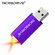 MicroDrive 16 ГБ USB-флешка фиолетовая с LED