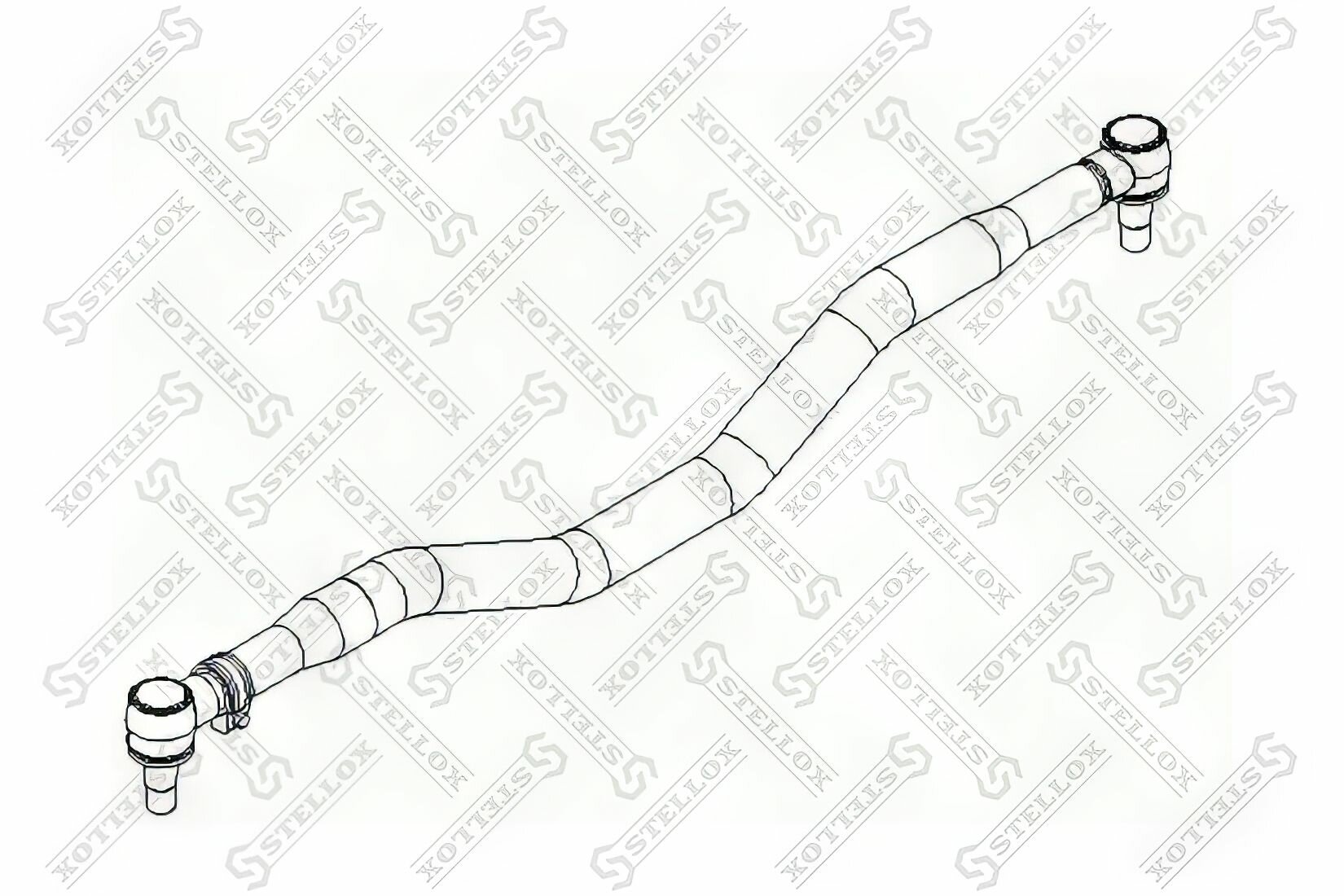 Тяга рулевая поперечная для МАН E2000, F8, F90, Хокл 84-35131-SX STELLOX