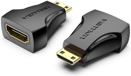 Vention Переходник HDMI1.4 19F<->mini-HDMI 19M Vention AISB0, позолоченные контакты (ret)