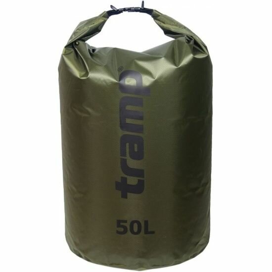 Гермомешок Tramp ПВХ Diamond RipStop 50л (олива)