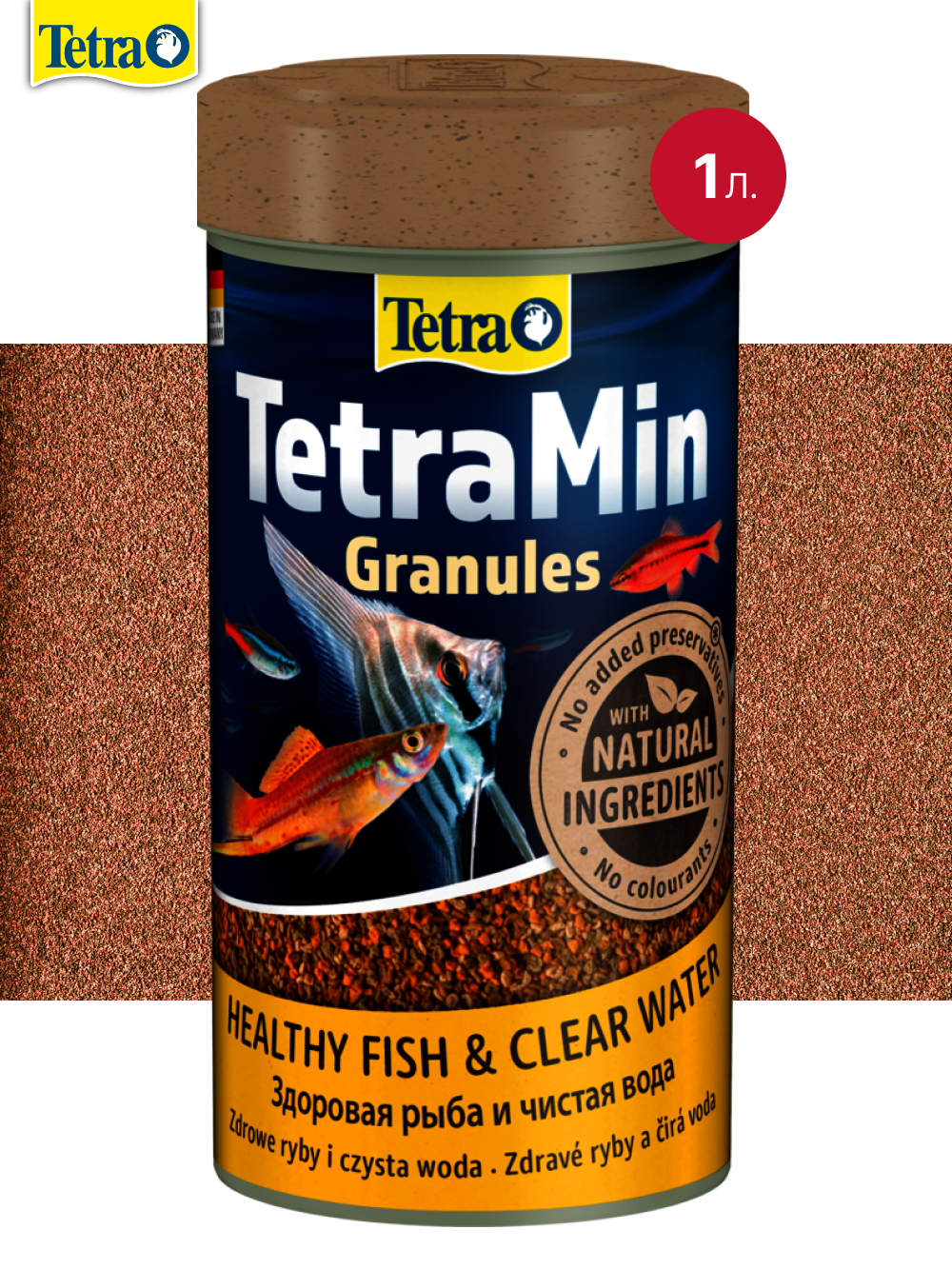 Корм для рыб Tetra "Min", гранулы, 1 л, для мелких и средних пород