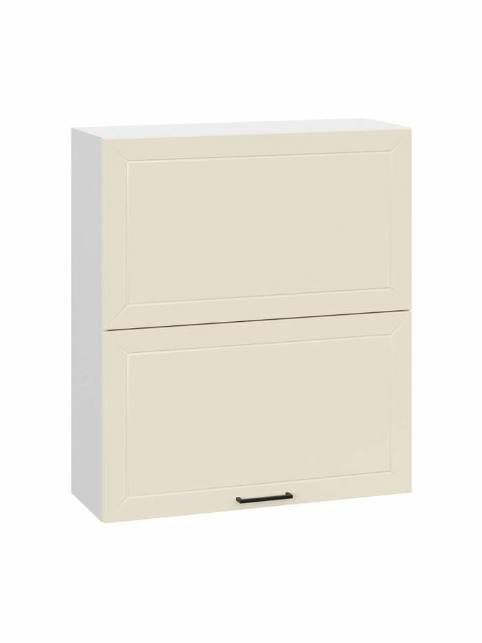 Кухонный модуль навесной, барный шкаф Сектор, высокий, 80х29.6х91.2 см, Белый / Магнолия