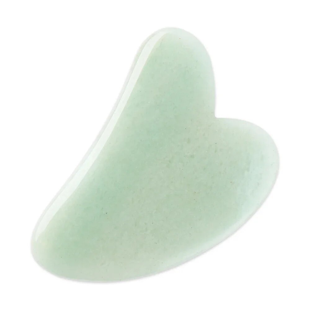 Нефритовый массажер Gua Sha SALORIE Green