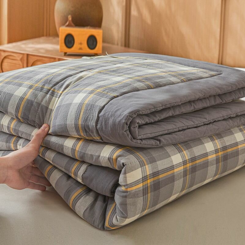 IKEA Одеяло Односпальный 100x150 см, Летнее, с наполнителем Хлопок, комплект из 1 шт