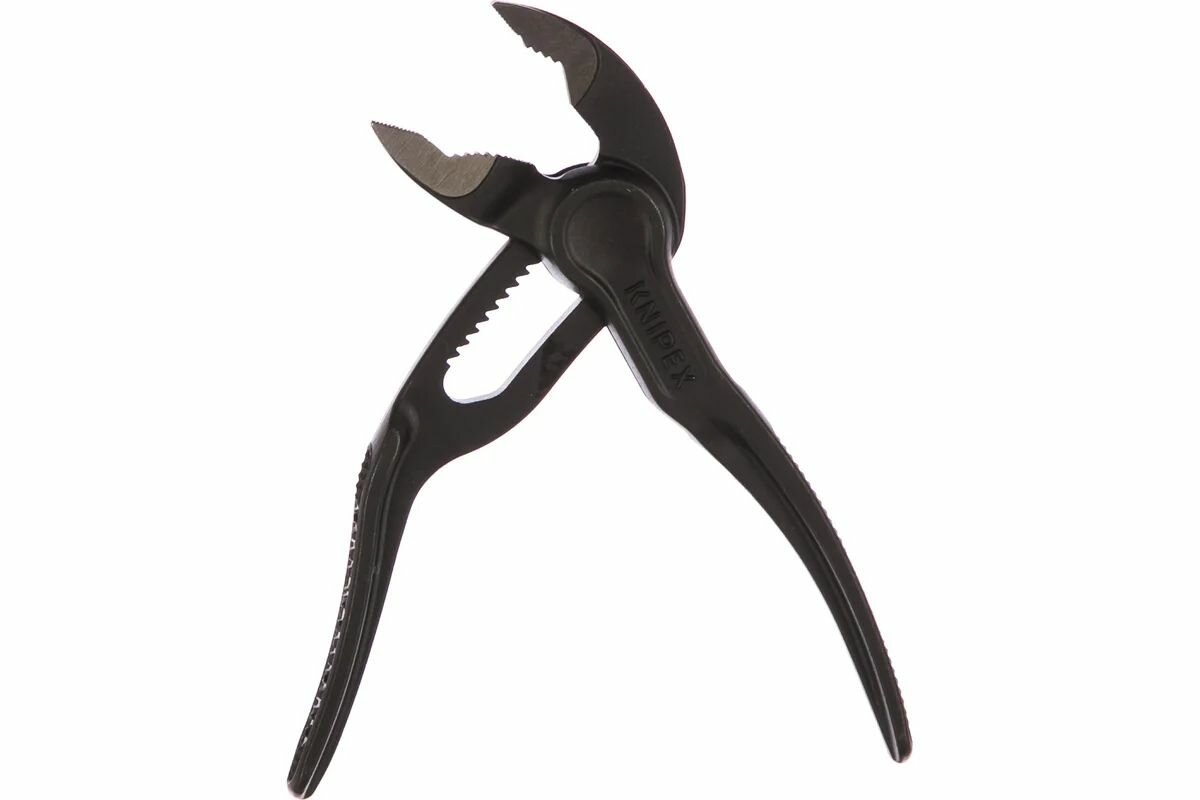 Переставные сантехнические клещи с фиксатором KNIPEX L-100 мм, COBRA XS KN-8700100