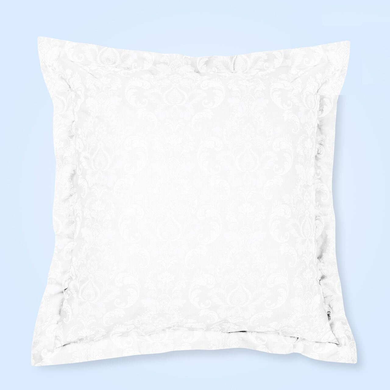 Наволочки с ушками «Византия Белая» из поплина 70х70