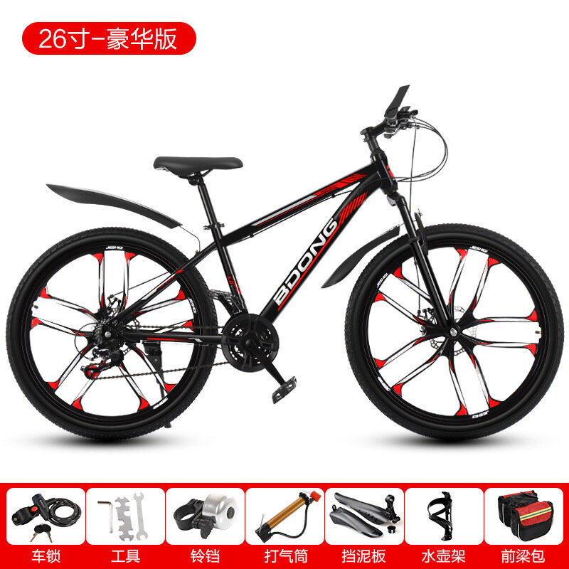 Горный велосипед 26inch велосипед 24inch горный велосипед с 21 скоростью, внедорожный велосипед для взрослых, велосипед с переключением скоростей, дорожный велосипед с дисковыми тормозами.