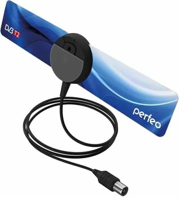 Антенна для телевизора комнатная (PF_4503) FLAT+ активная