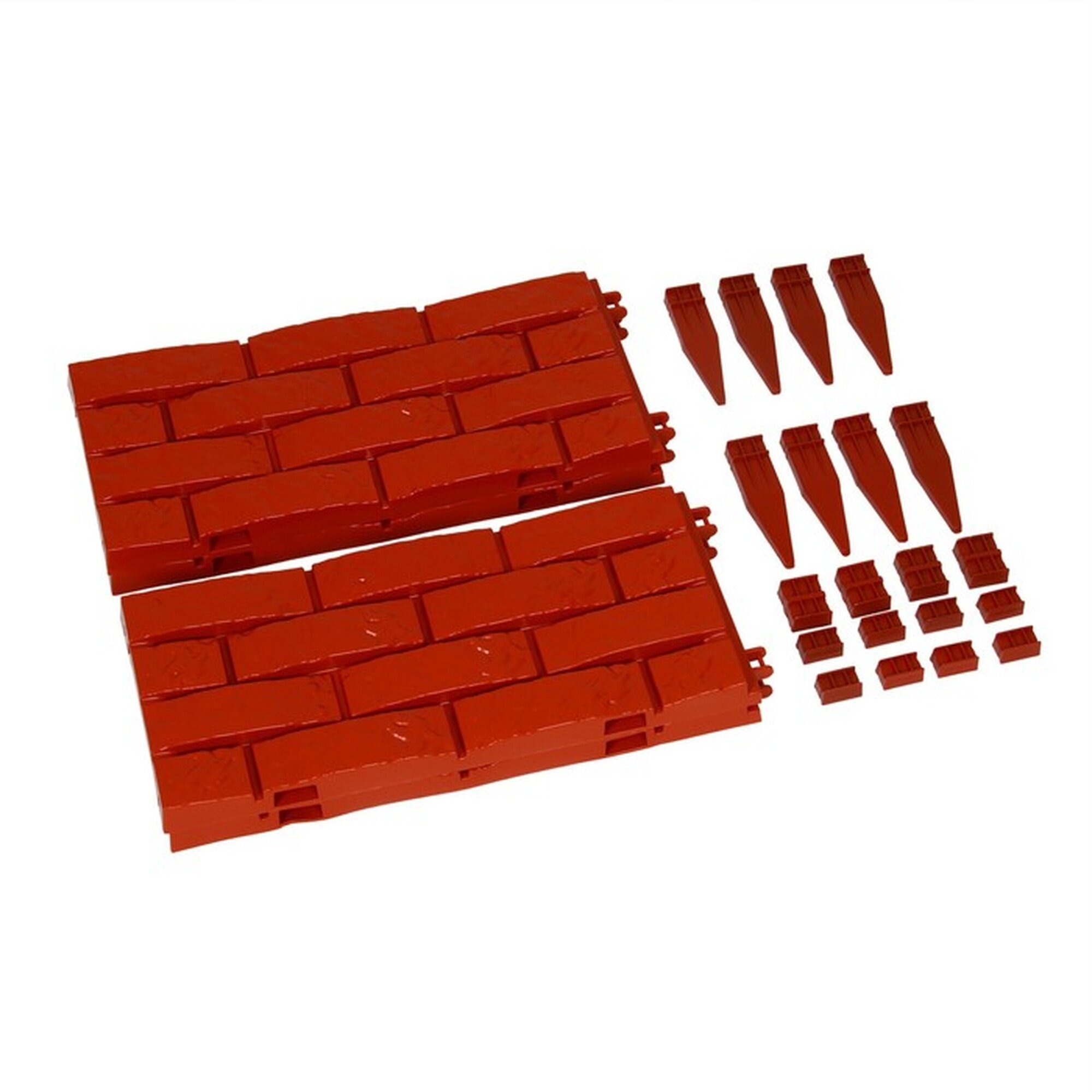 Грядка Сима-ленд, 4 секции, пластик, терракотовая, 45 см×45 см