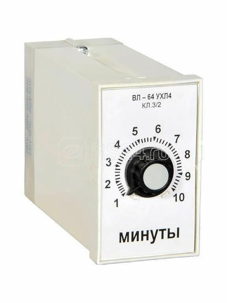 Реле Времени ВЛ-64 УХЛ4, Диапазон выдержек: 1-10С, 220 B, Арт: A8011-76911786