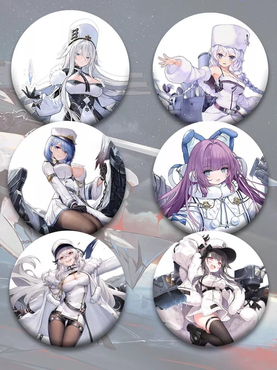 Значки Azur Lane Лазурный путь/ Северный Парламент