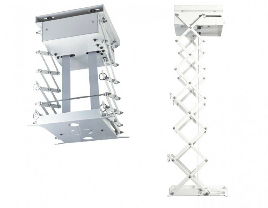 Моторизованный кронштейн потолочный лифт Sakura SLJ1000 для проектора, белый