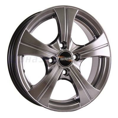 Литой колесный диск Tech Line 410 5,5x14/4x100 ET43 D67,1 HB