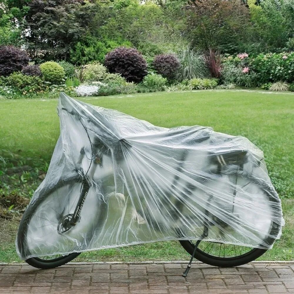 Одноразовый прозрачный чехол для велосипеда 5PCS