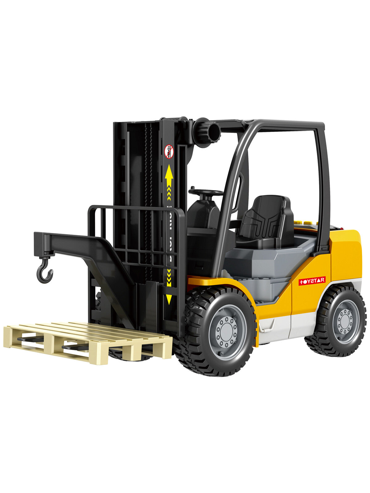 Игрушечный погрузчик TOYSTAR, пластик, звуковые и световые эффекты