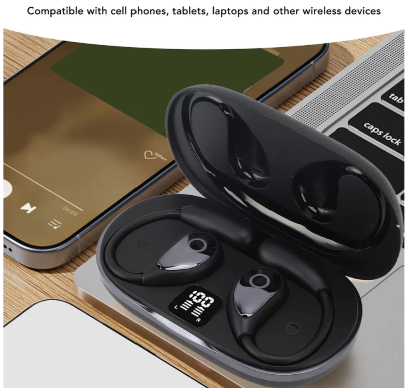 Беспроводные TWS-наушники True Wireless Earphones M96, Bluetooth 5.49, Hi-Fi звук, Al-переводчик, черный