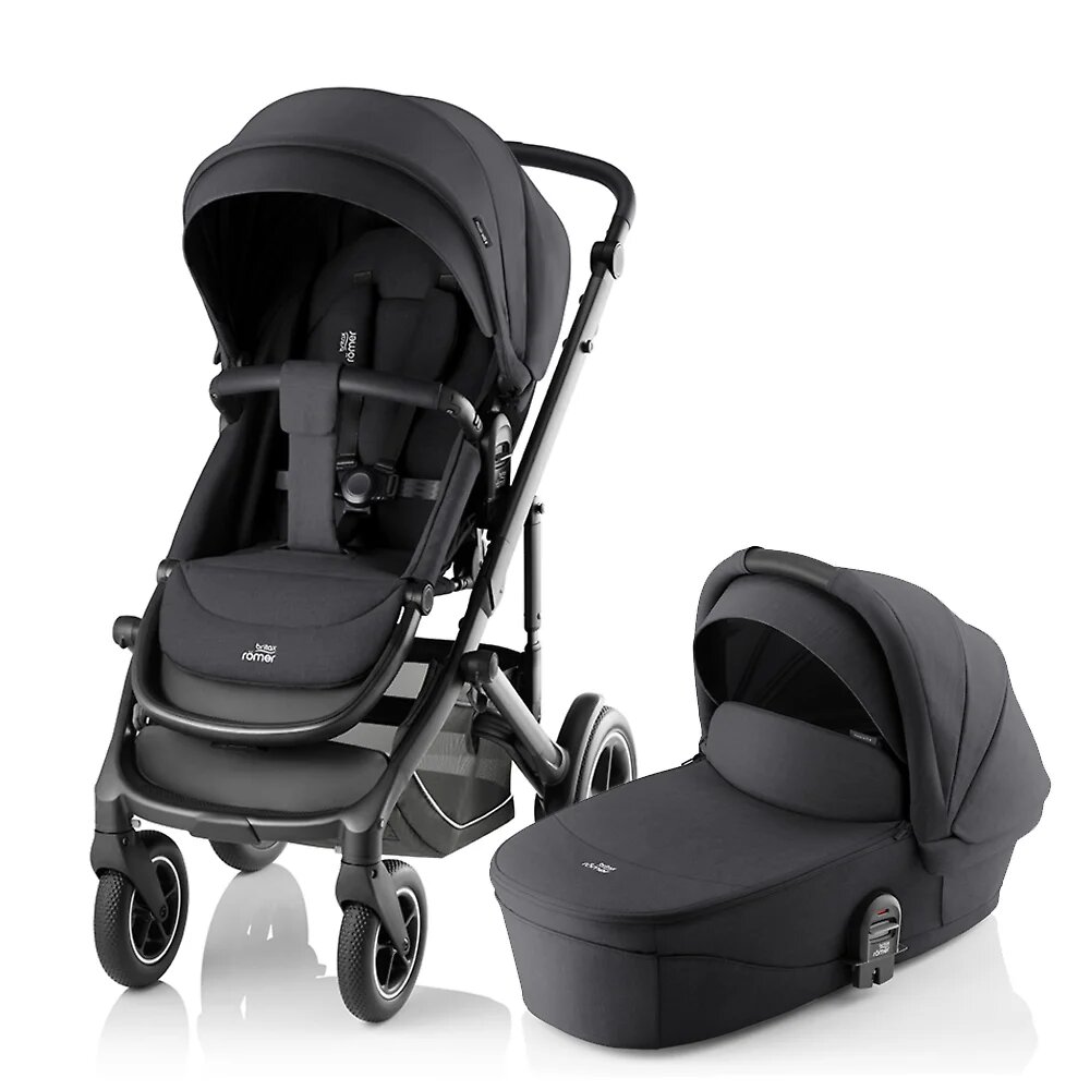 Детская коляска 2в1 Britax Römer Smile 5Z, цвет Carbon Black / 2025 (Грифельный), артикул производителя SM37901