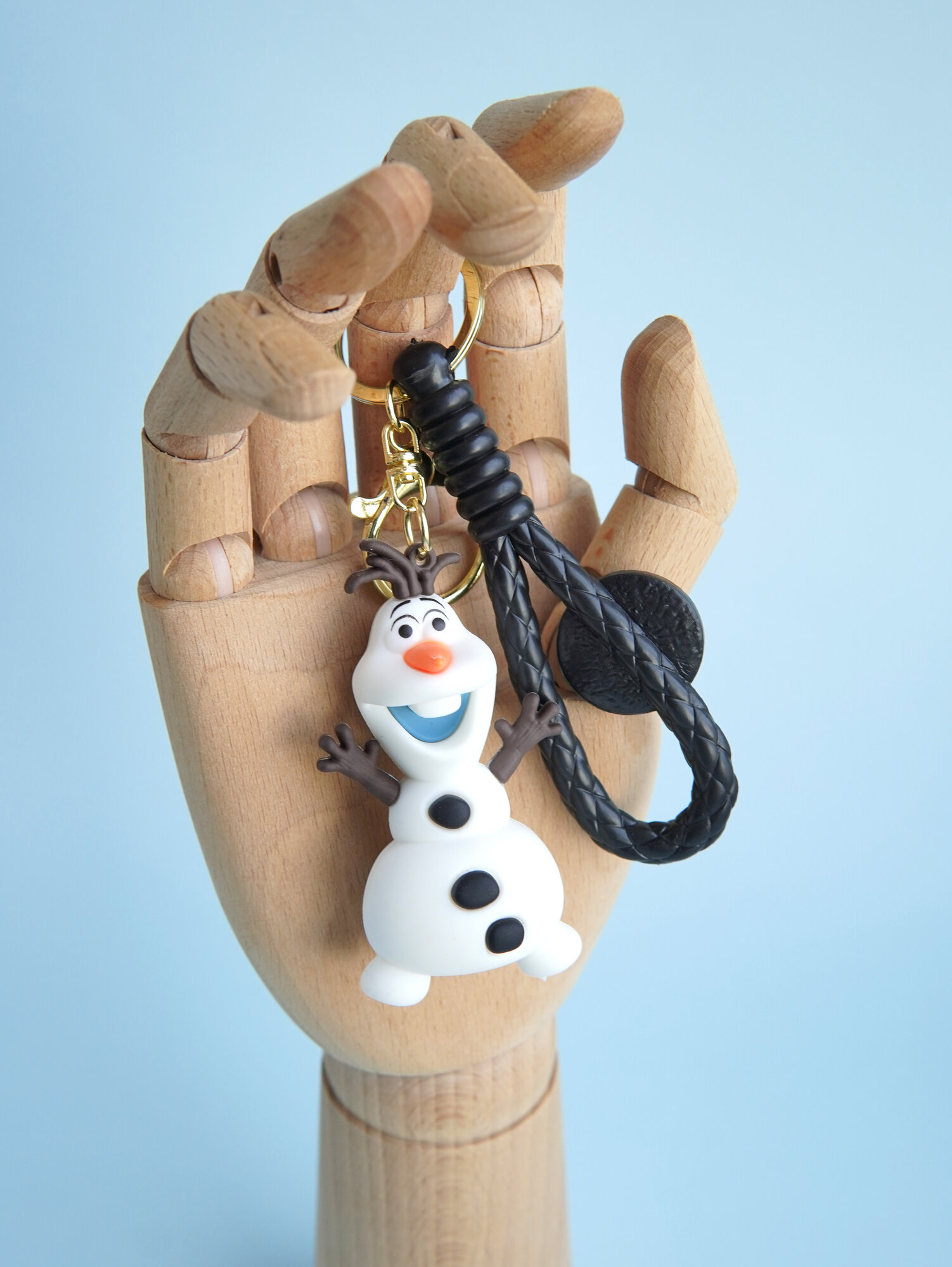 Брелок Олаф из Холодного сердца, 7,5 см | Снеговик-оптимист | Трогательный подарок | Panda_Print