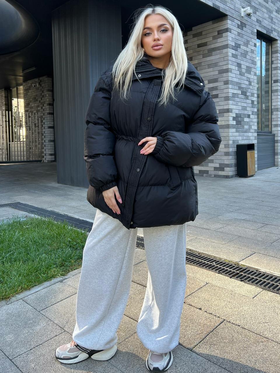 Куртка  демисезонная оверсайз