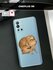 Чехол на OnePlus 9R / ВанПлас 9R с принтом "Капибара с ножом", прозрачный
