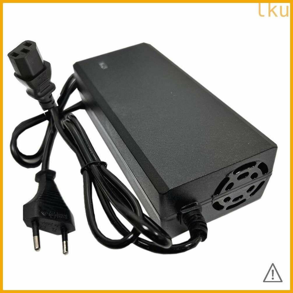 Новые продукты в октябреЗарядное устройство/зарядник 48v (54.6) - 2 ампера с разъемом C13 для электросамоката/электровелосипеда