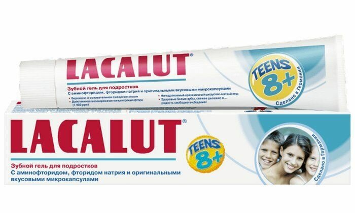 Зубной гель Amrus "Teens", для подростков, от 8 лет, 50 мл