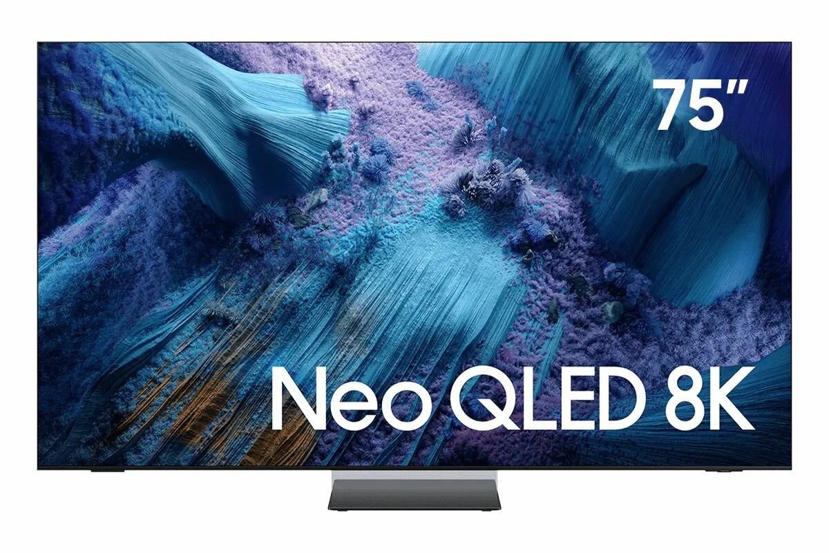 Телевизор Samsung QE75QN990FU, 8K Ultra HD, игровой, с Wi-Fi, черный