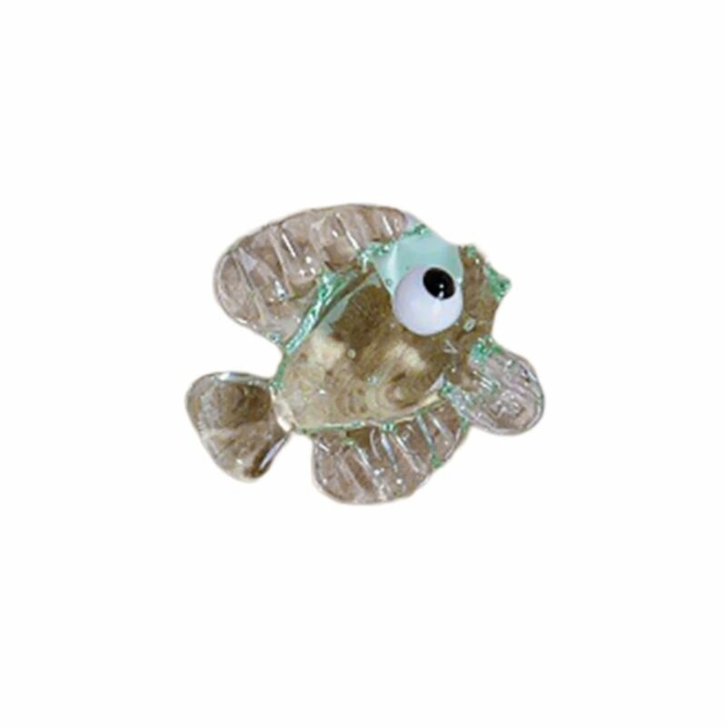 Мини-стеклянная рыбка, краб, лобстер, стеклянное украшение-маленькая рыбка